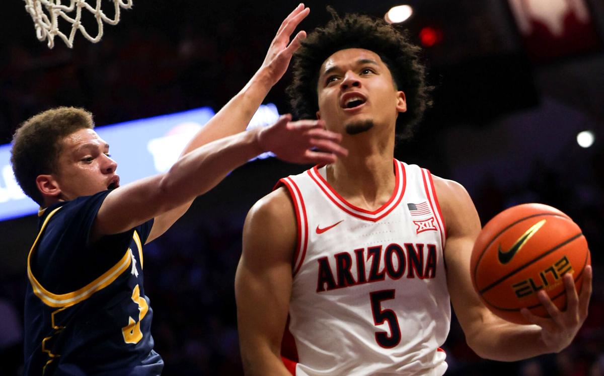 Arizona's Brayden Burries makes rare trip home to California