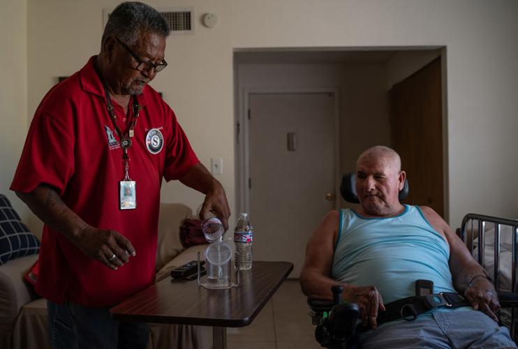 Senior companions befriend older adults helping them remain living at home