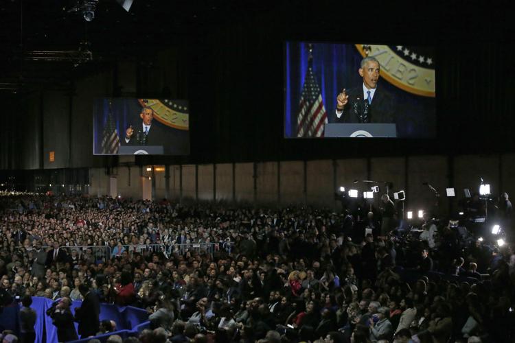 Photos: Farewell speech by Pres. Obama
