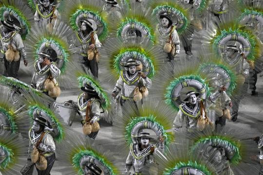 Photos: Brazil's glitzy Carnival is back with stunning costumes, packed ...