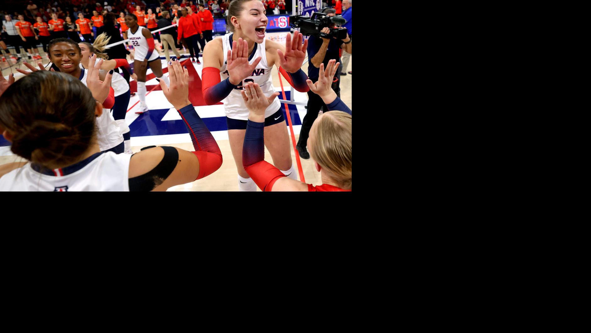 Photos: Arizona downs Bowling Green 3-2 in the NIVC championship match ...