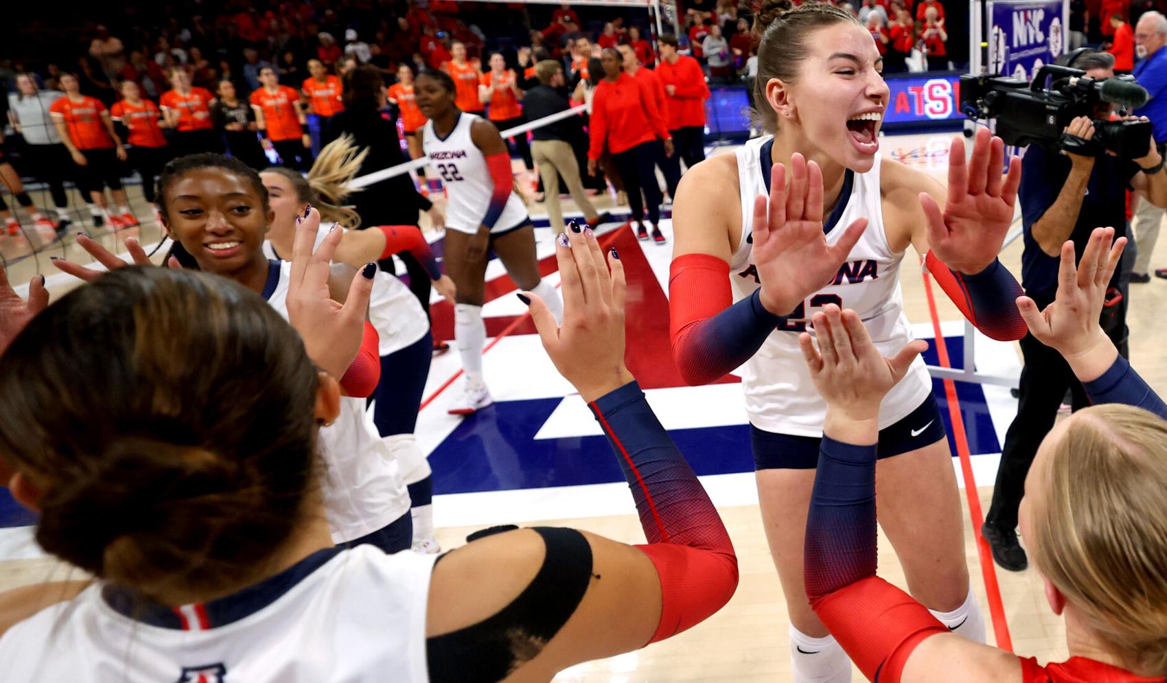 Photos: Arizona downs Bowling Green 3-2 in the NIVC championship match