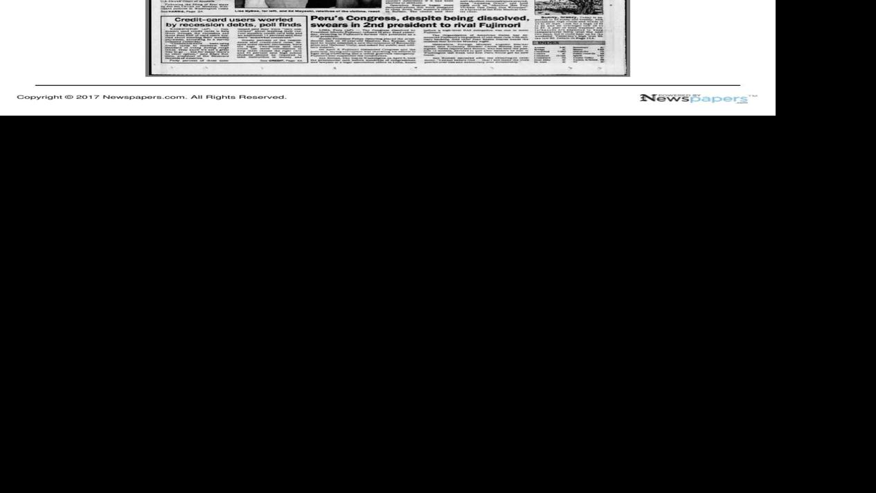 Arizona Daily Star front page April 22, 1992