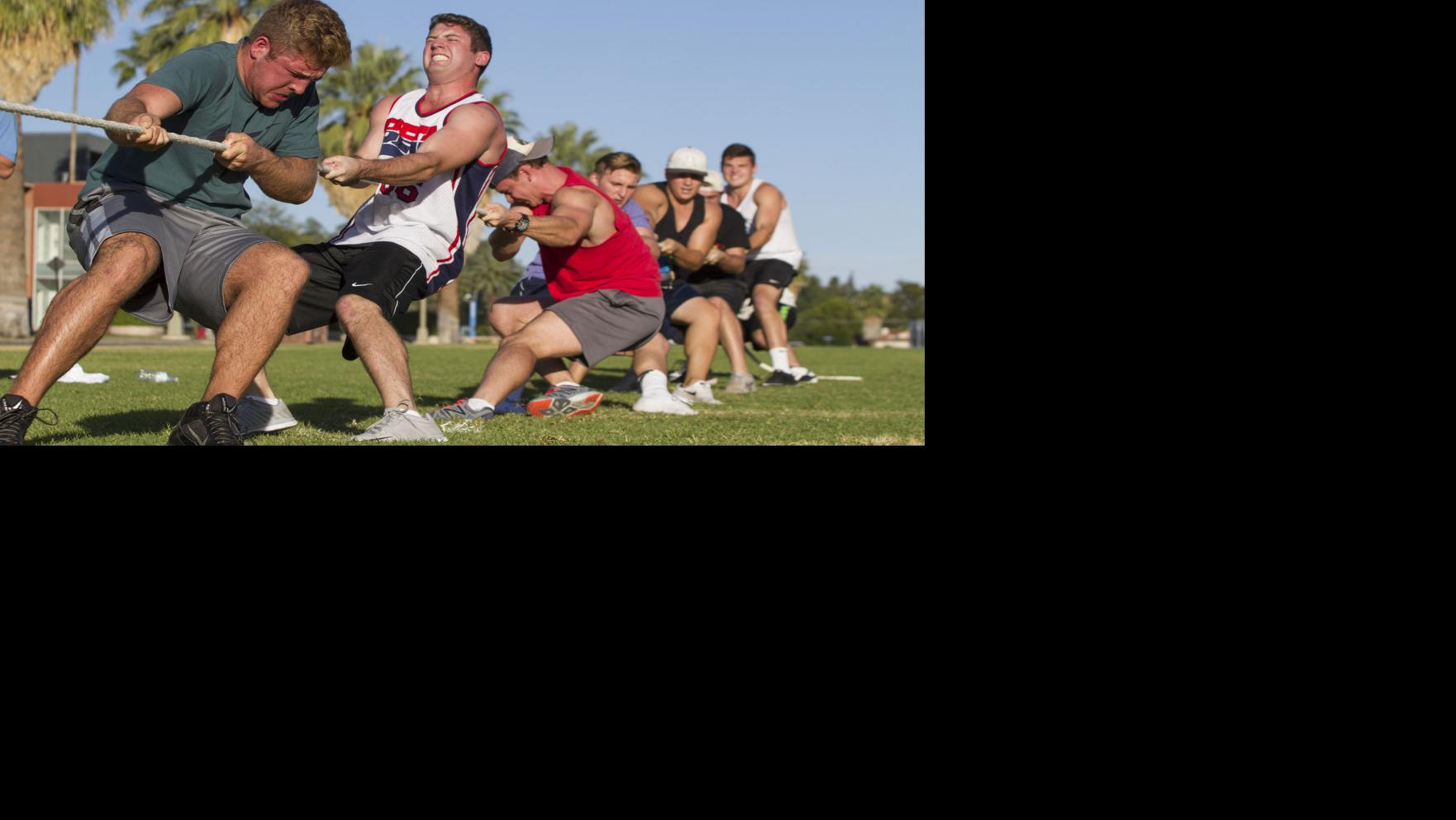Photos: Rise to the Challenge tug of war competition