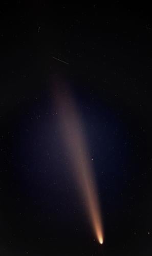 Rare comet makes a flyby over Tucson