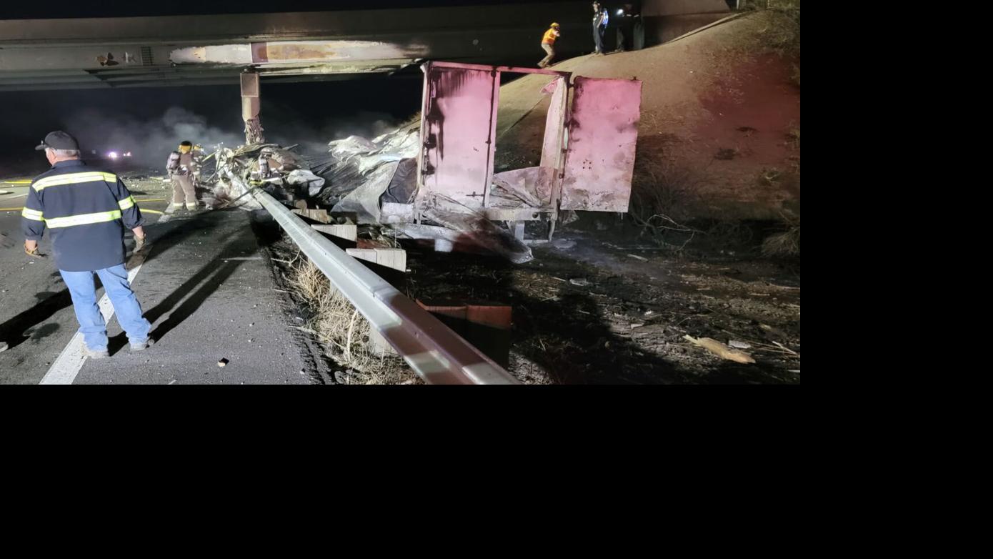 Deadly tractor-trailer crash closes Interstate 10 near Willcox | Crime ...