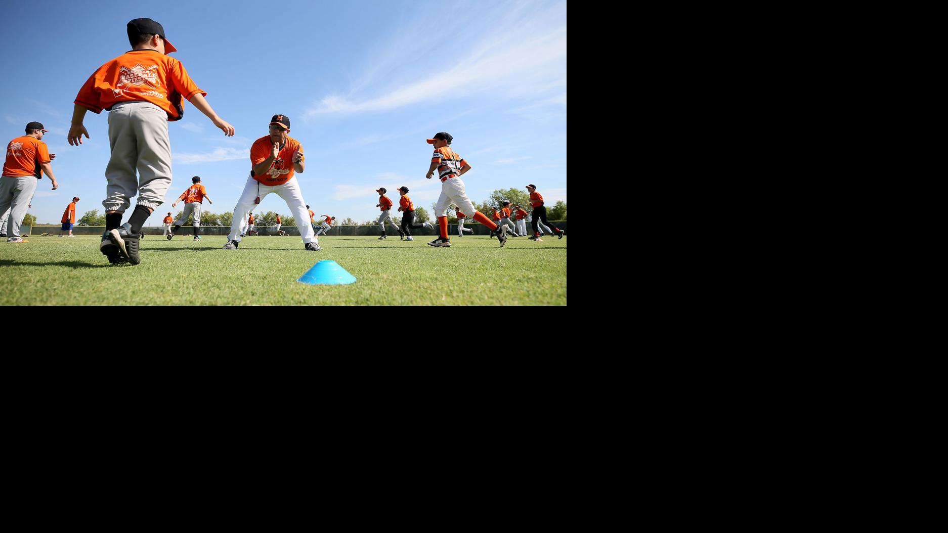 Photos: Campers sharpen their baseball skills