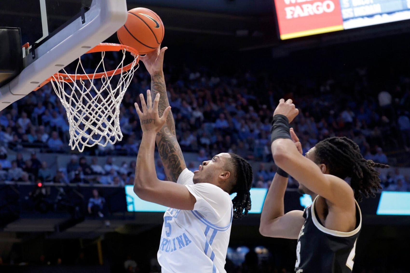 RJ Davis, No. 3 North Carolina roll past Wake Forest | Men | tucson.com