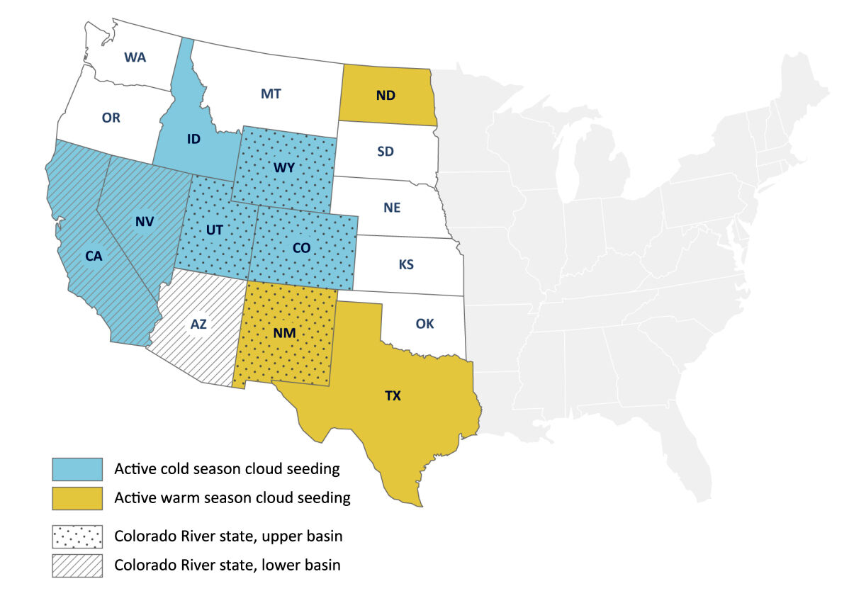 Cloud seeding hasn't proven effectiveness, new report says