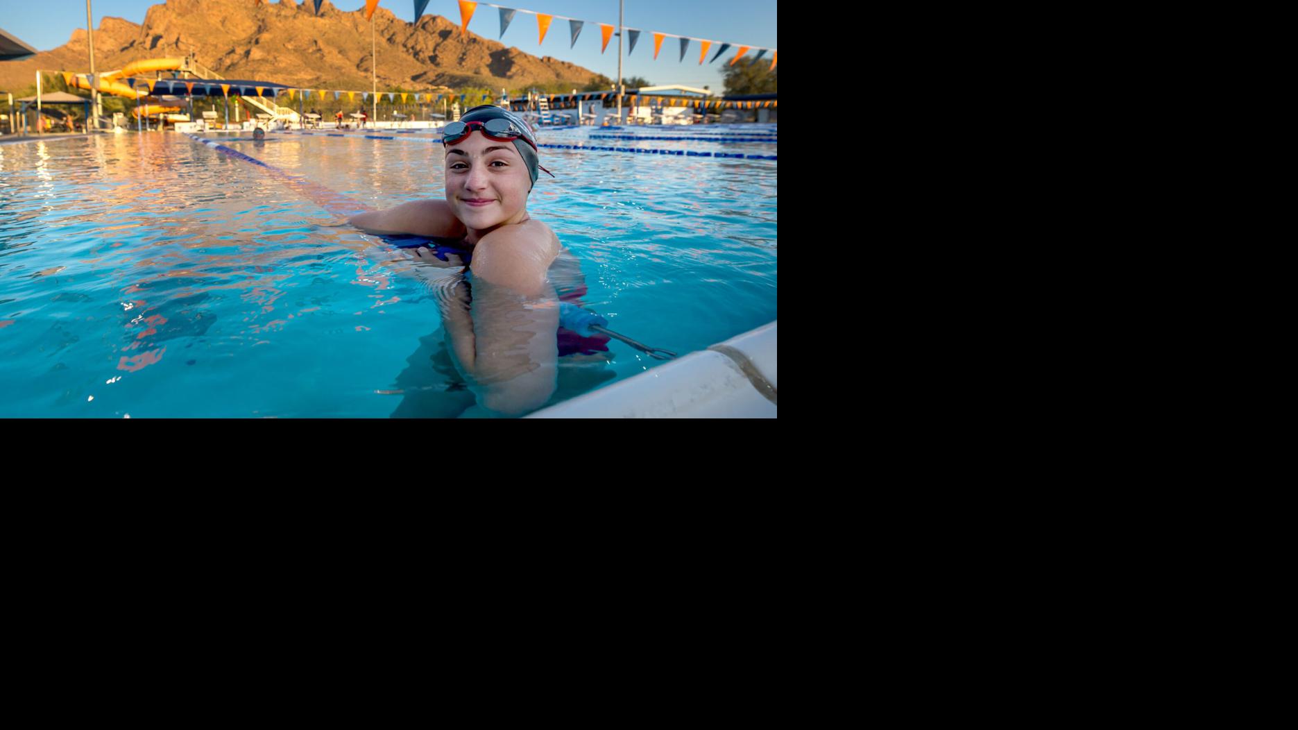 Ava Parker, Southern Arizona's young swimming star, has fast future ...