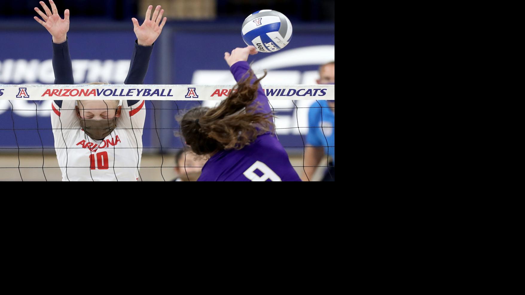 Photos: University of Arizona volleyball open their home schedule ...