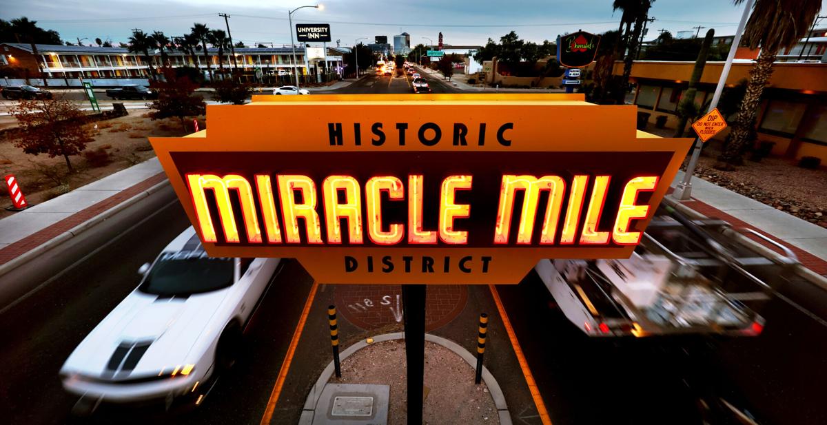 New neon signs tout Tucson's historic 'automobile gateway' route