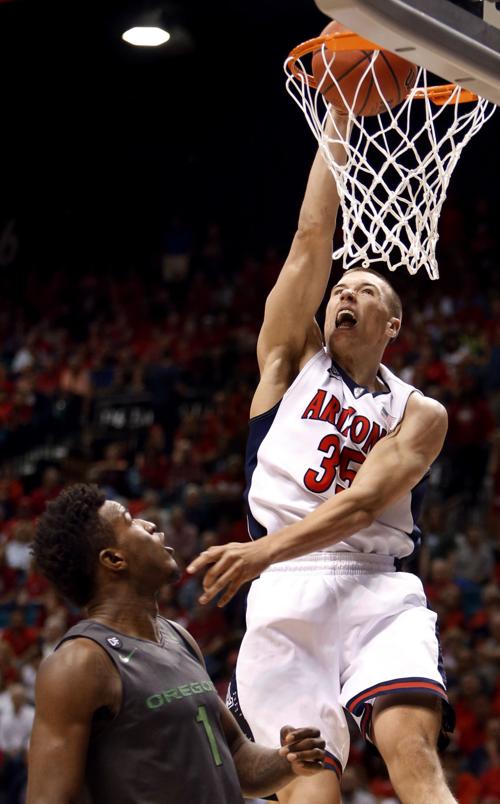 6. Kaleb Tarczewski, Arizona