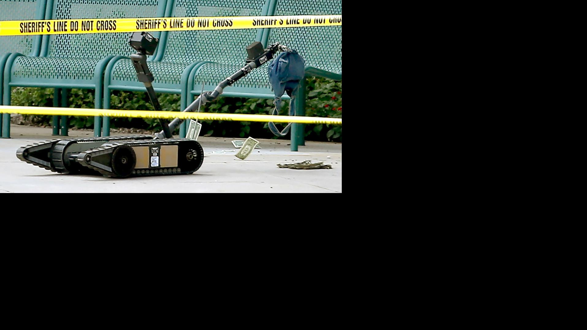 Suspicious package left behind following robbery at Foothills Mall bank