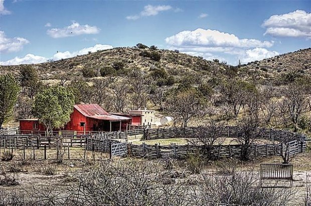 Her focus often drawn to old ranches