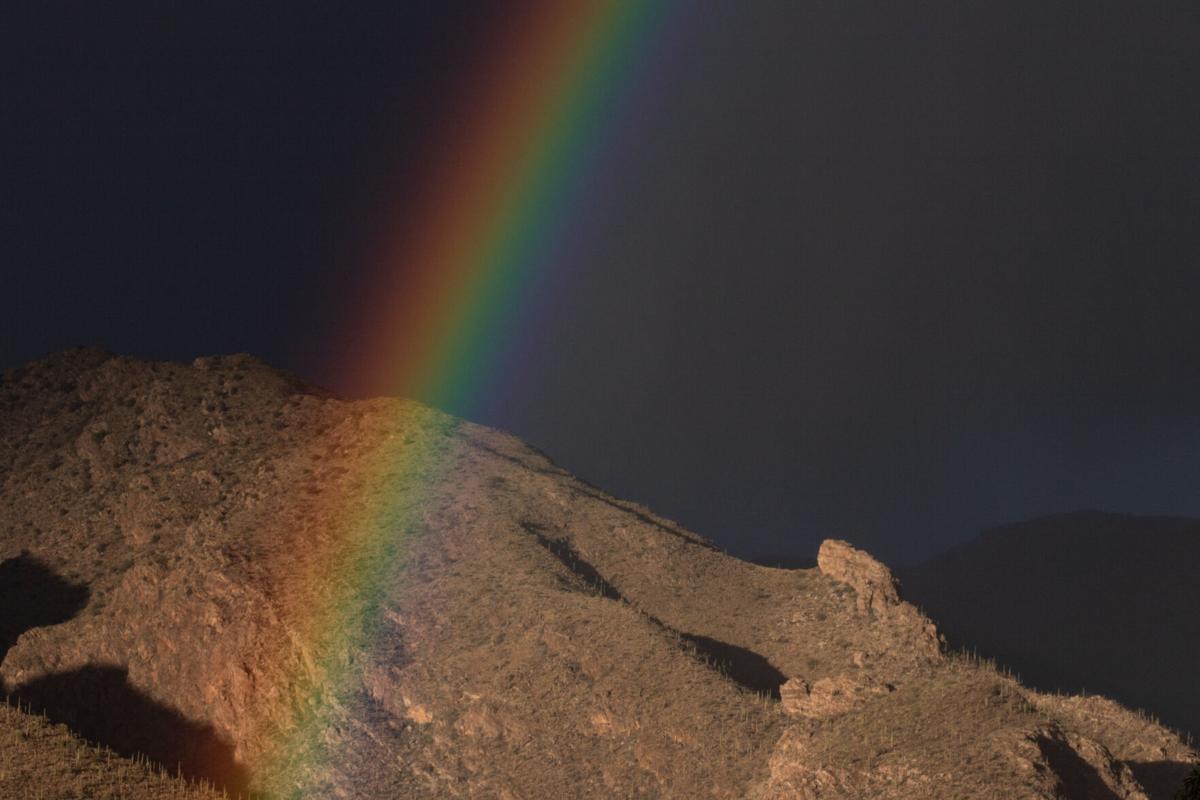 Weather system brings rain and rainbow | Local news | tucson.com