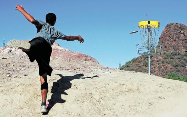 Discs on the links: Alternative golfers now have a new course
