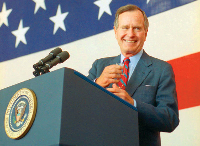 Timeline looks back at George H.W. Bush — veteran, leader, family man ...