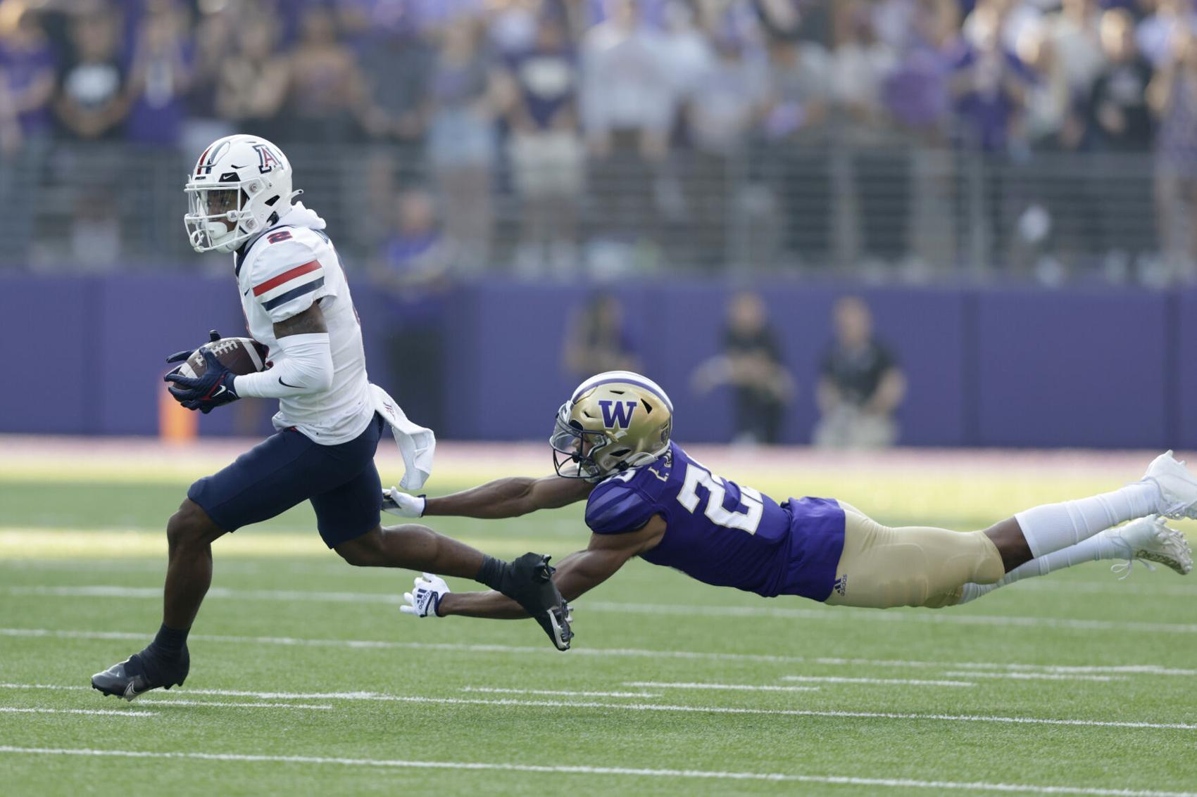 Looking back at Arizona wide receiver Jacob Cowing's Pac-12-leading ...