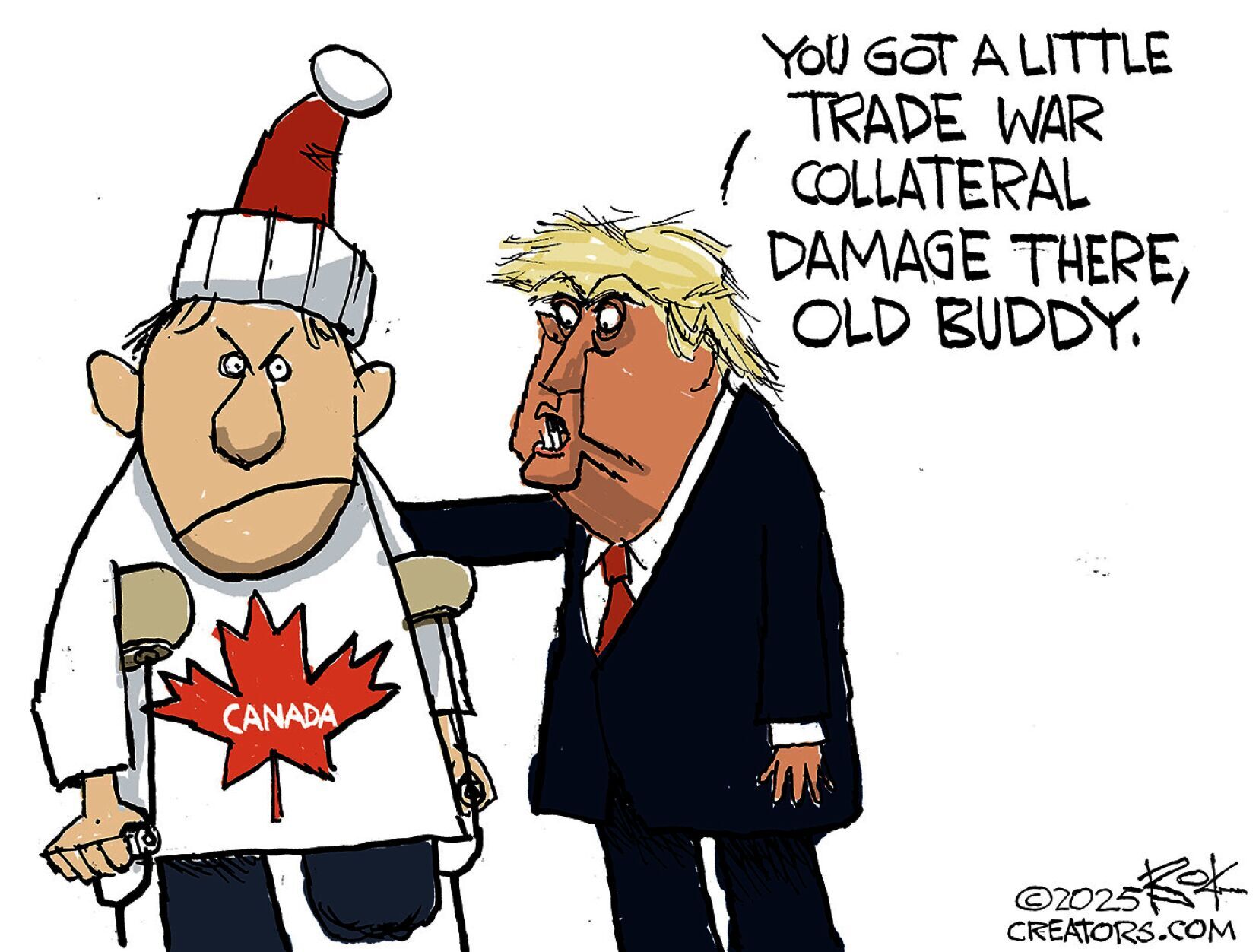 Oh, Canada: 11 cartoons about America's northern neighbor