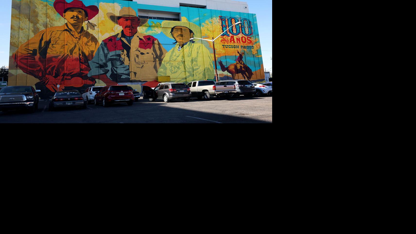 New downtown mural honors 100 years of Tucson rodeo