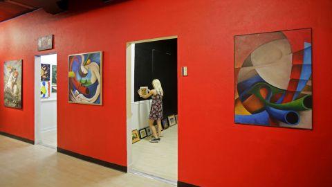 Gallery of local art opening at Tucson Mall