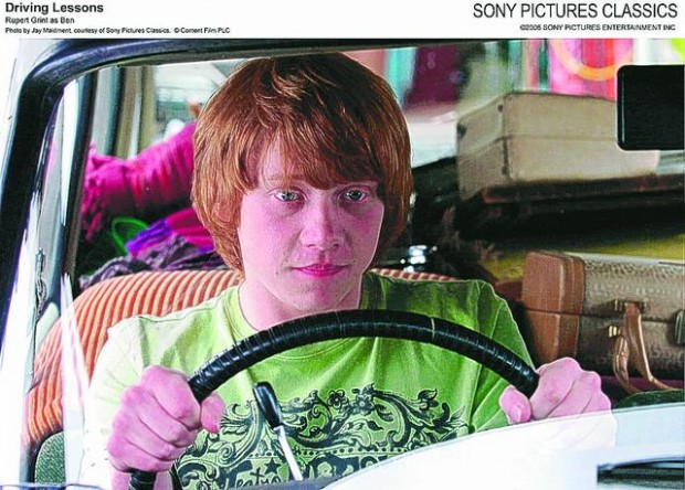 Gangly teen of Harry Potter's posse in coming-of-age story