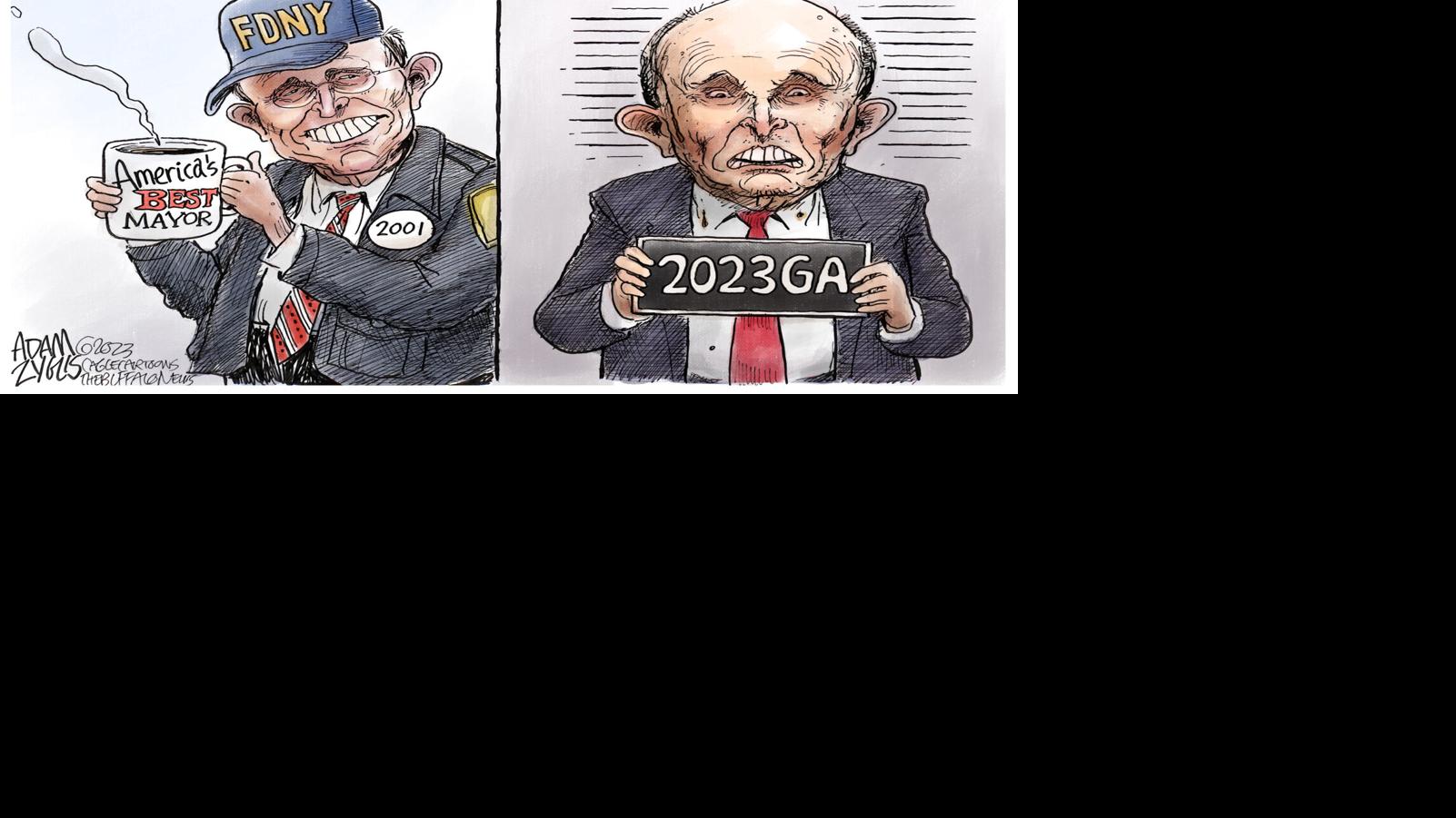 Adam Zyglis: Hero to Zero | Cartoons | tucson.com