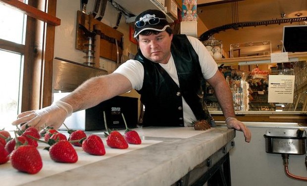 Valentine treats, edible and sniffable