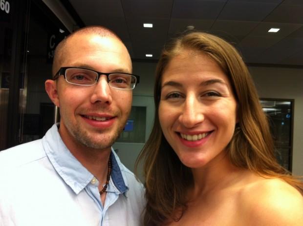 Justin Roesch and Erica Durham