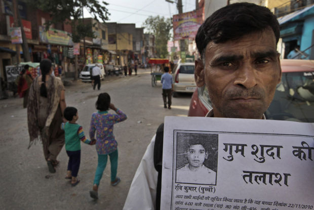 Indian police show apathy to finding missing children