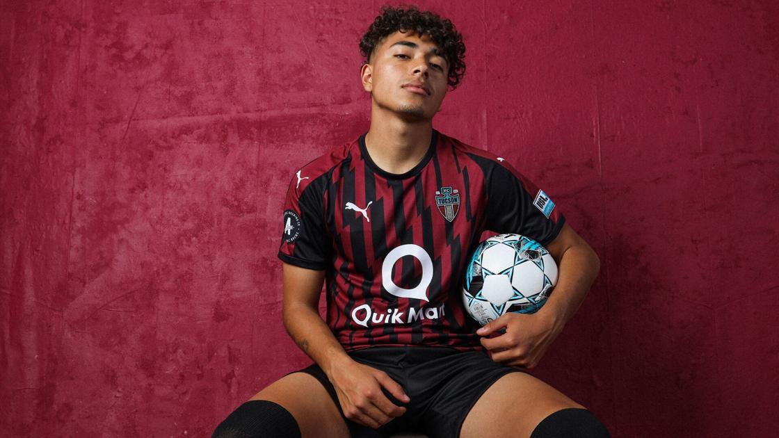 Model teammate: FC Tucson's Gio Calixtro shines in front of camera, on ...