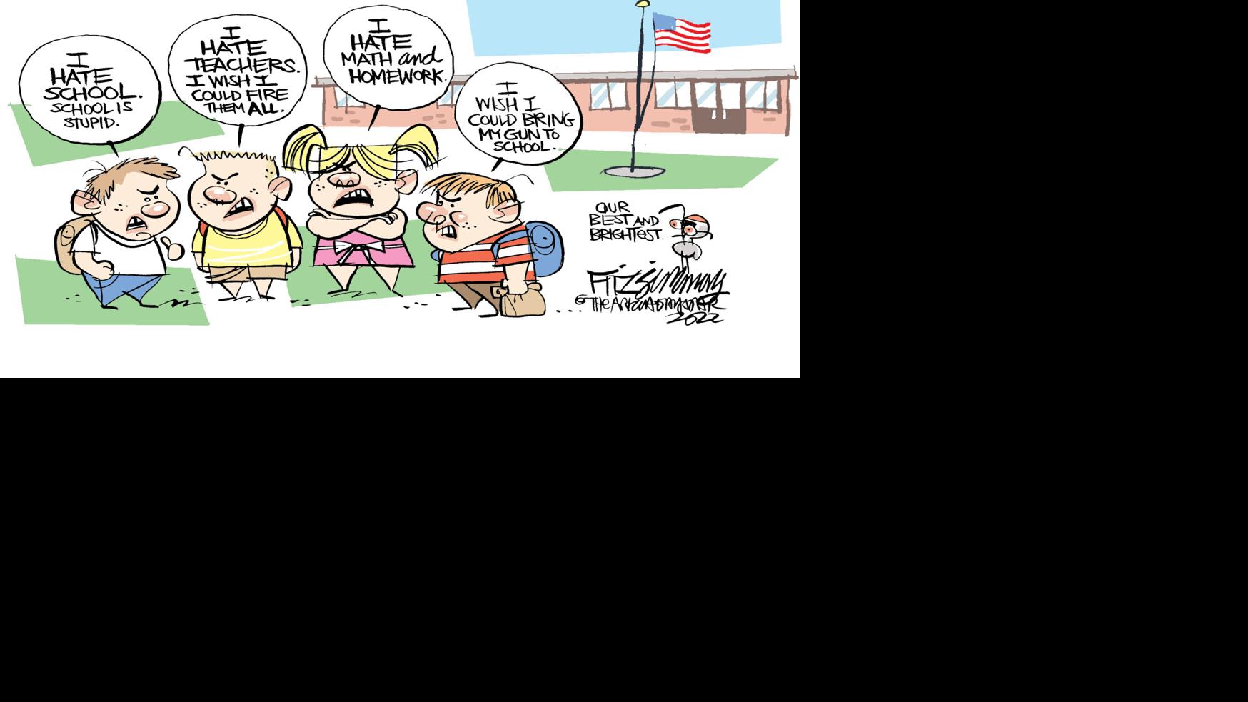 Daily Fitz Cartoon: Arizona and education