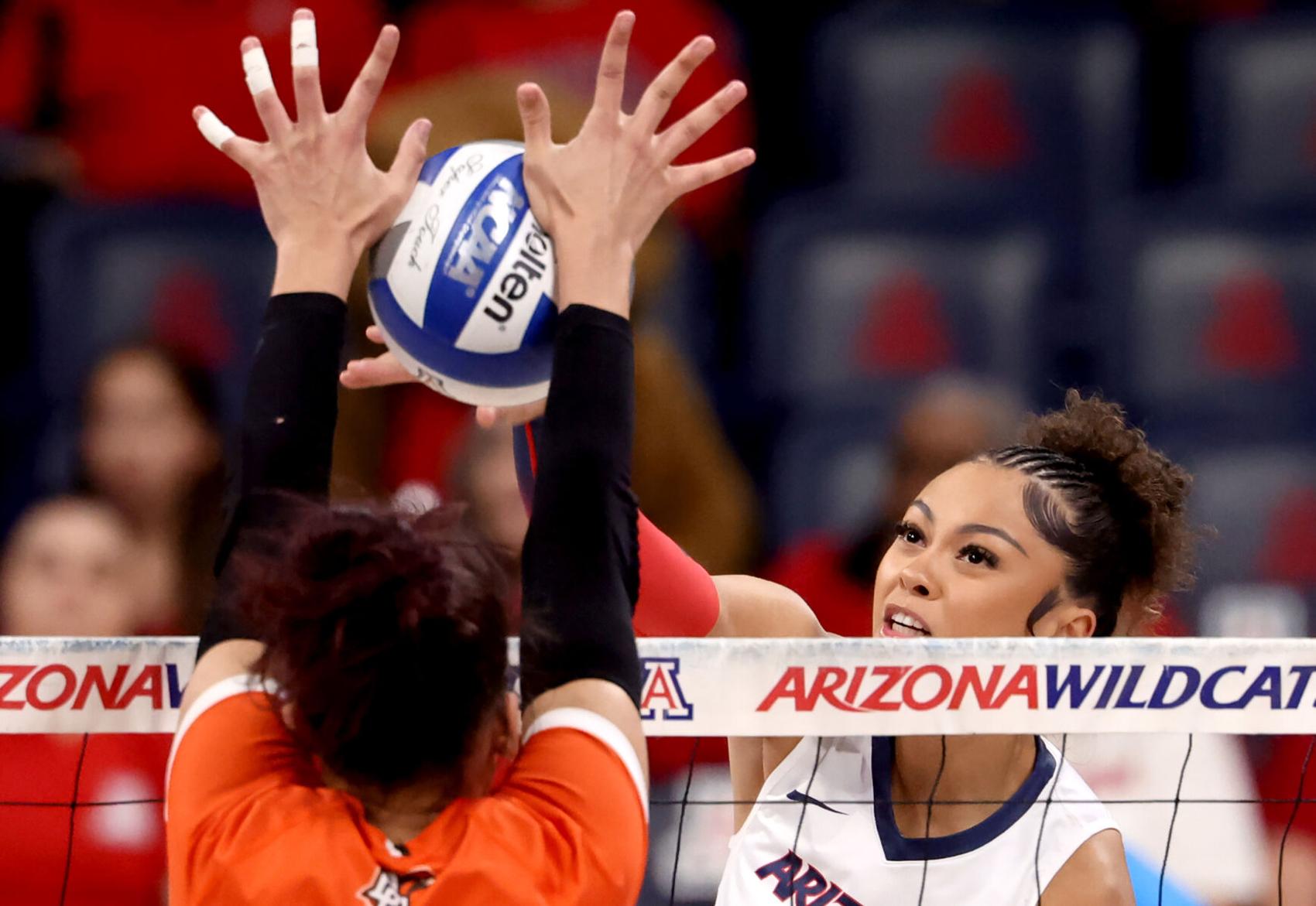 Arizona volleyball rallies past Bowling Green for NIVC title
