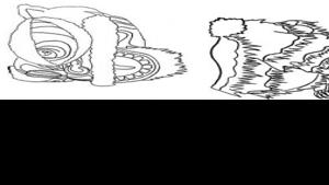 dragon puppets coloring pages