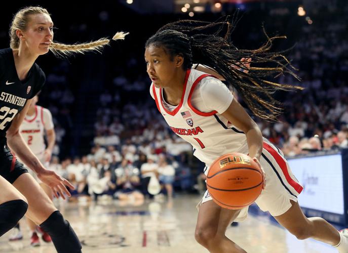 Arizona's pesky Blakely, grew up with basketball in her hand | Women ...
