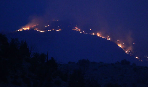 Photos: Fire on Mount Lemmon