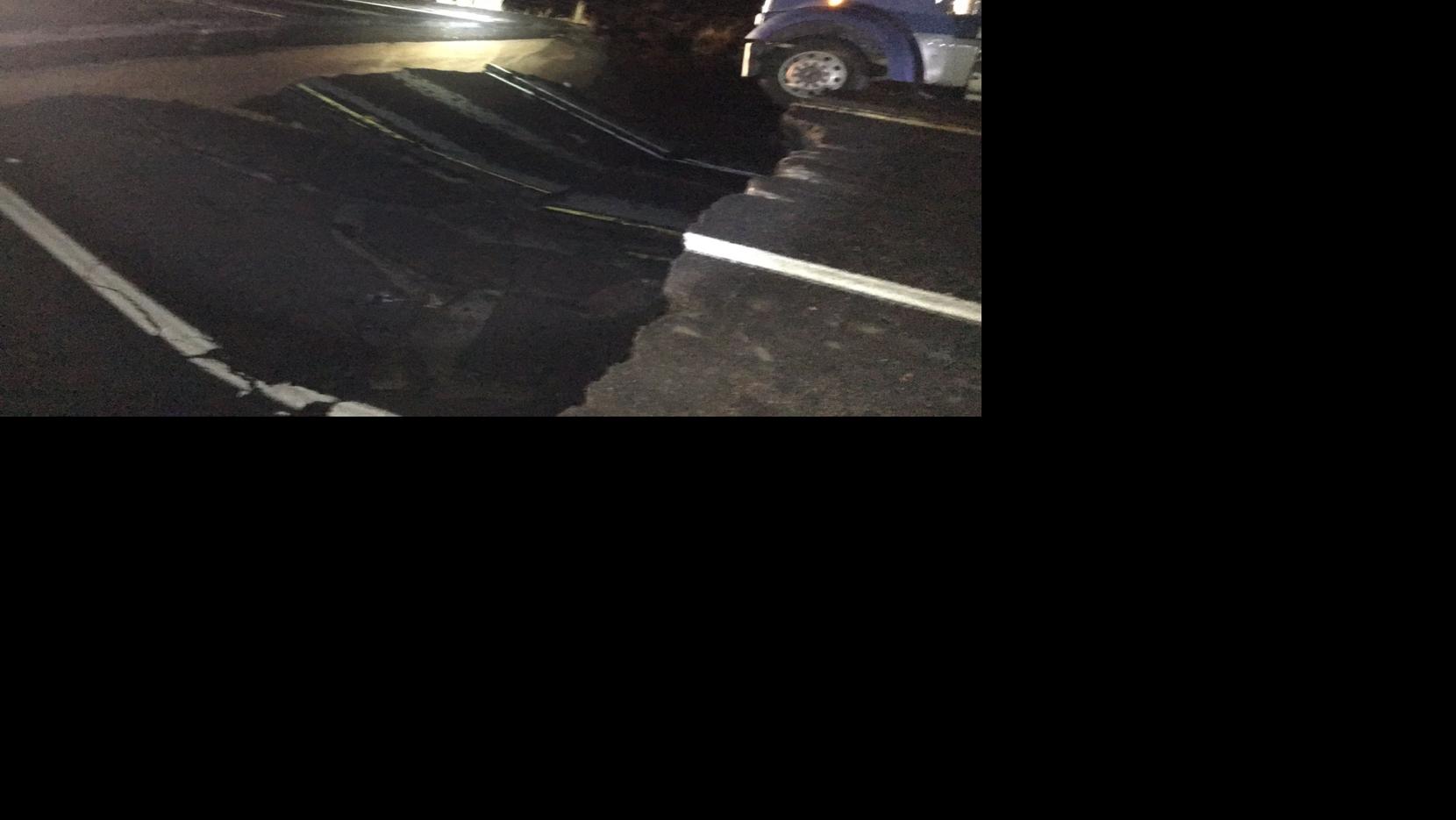 1 dead after sink hole opens on Arizona highway
