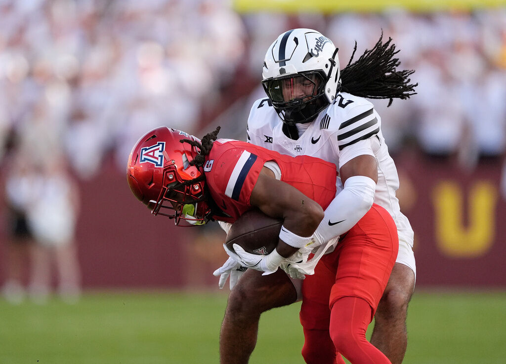 Caught in the Cyclone: Arizona football drops Big 12 opener to No. 14 ...