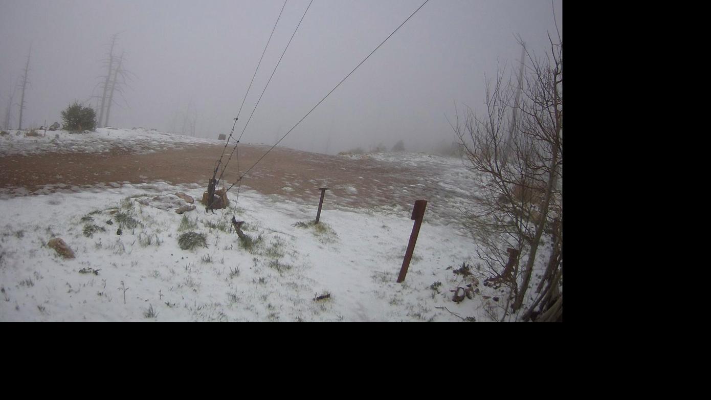 Watch: Snow on Mount Lemmon following overnight storm