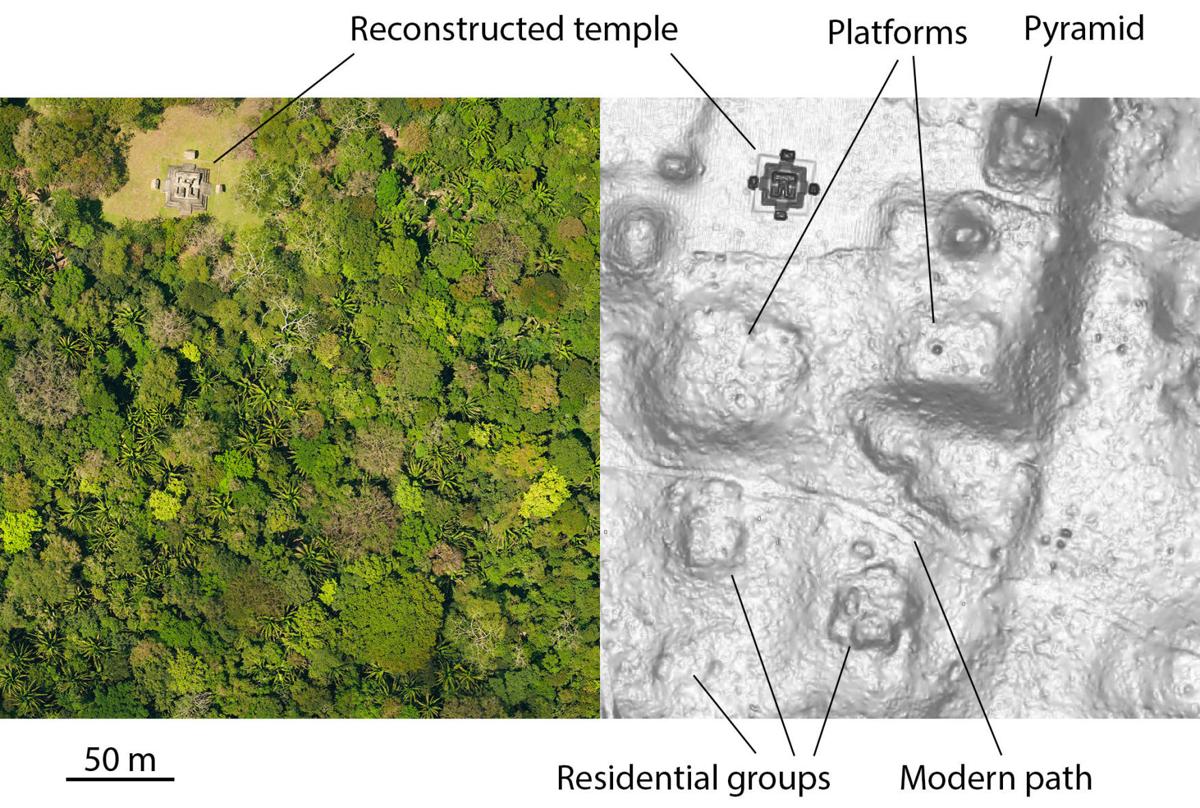 UA researcher uses airborne laser to better map ancient Maya site in ...