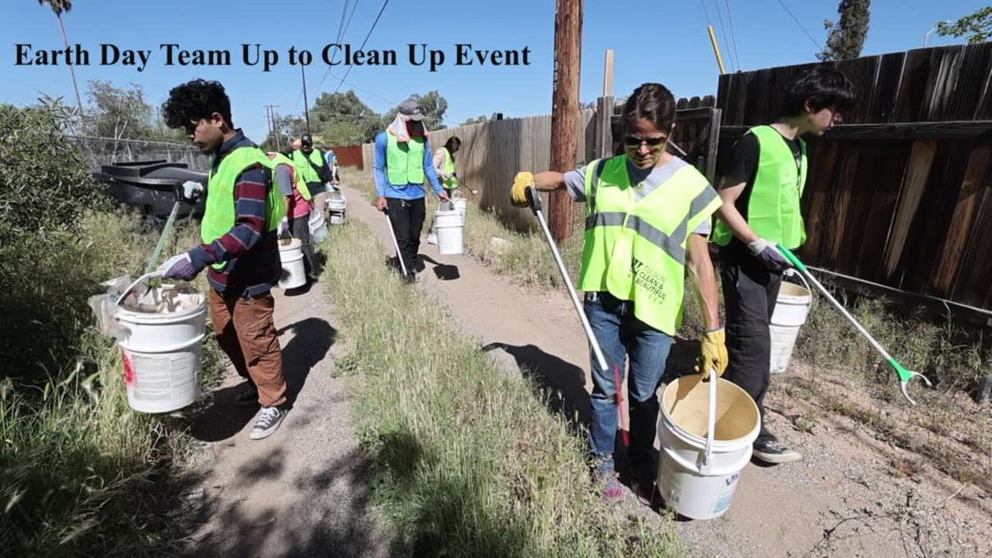 A community clean-up event Friday on Tucson's southeast side as part of ...