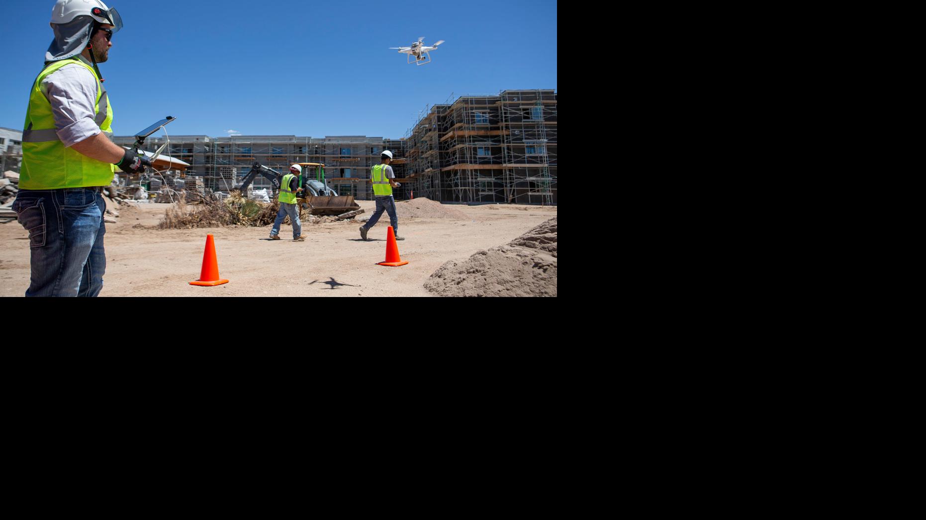 Robots and drones are clocking in on construction sites