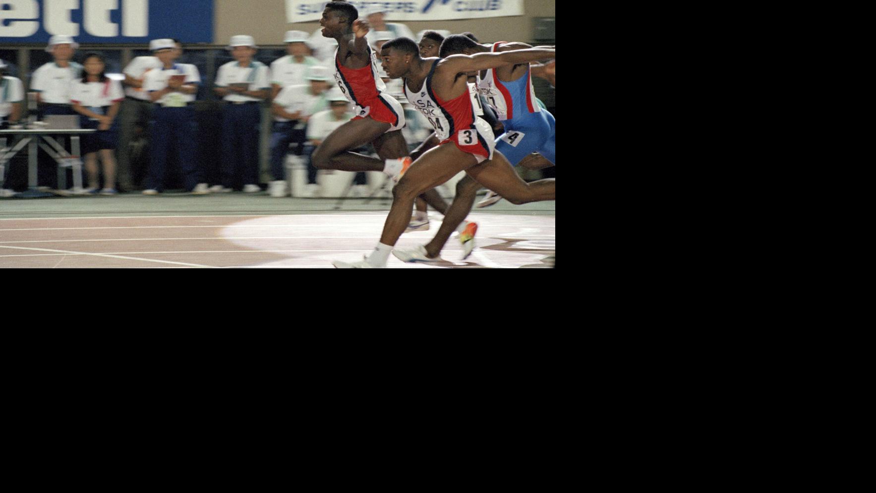 Today in sports history: Carl Lewis reclaims title as world's fastest ...