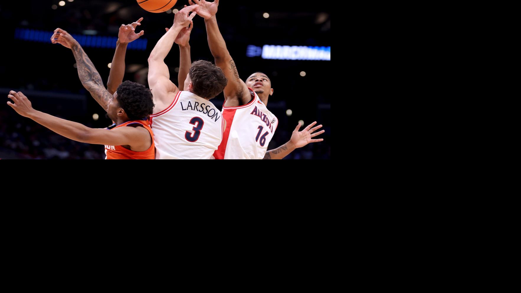 Arizona's Pelle Larsson, Keshad Johnson to face off in NBA Combine game ...