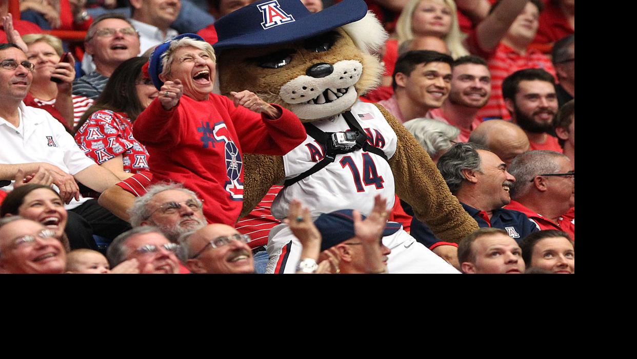 Wilbur and Wilma Wildcat through the years