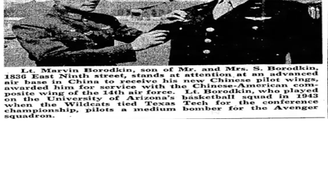 Greg Hansen: Former UA hoops star and WWII veteran couldn’t dunk a ball ...