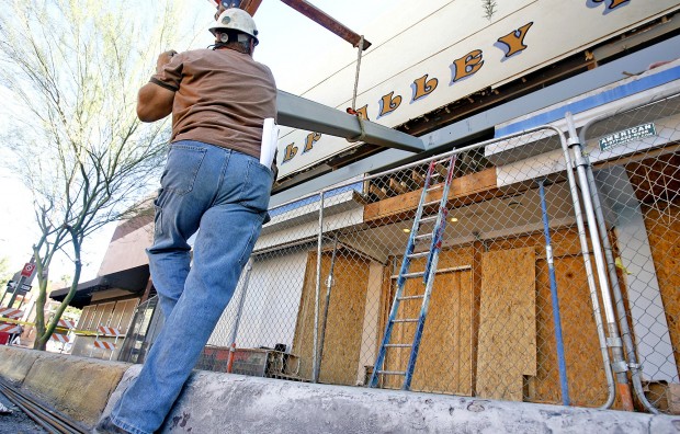 theater gets new facade