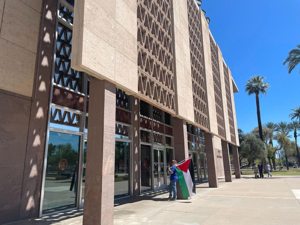 Public kept at bay during Israeli diplomat's address to Arizona lawmakers