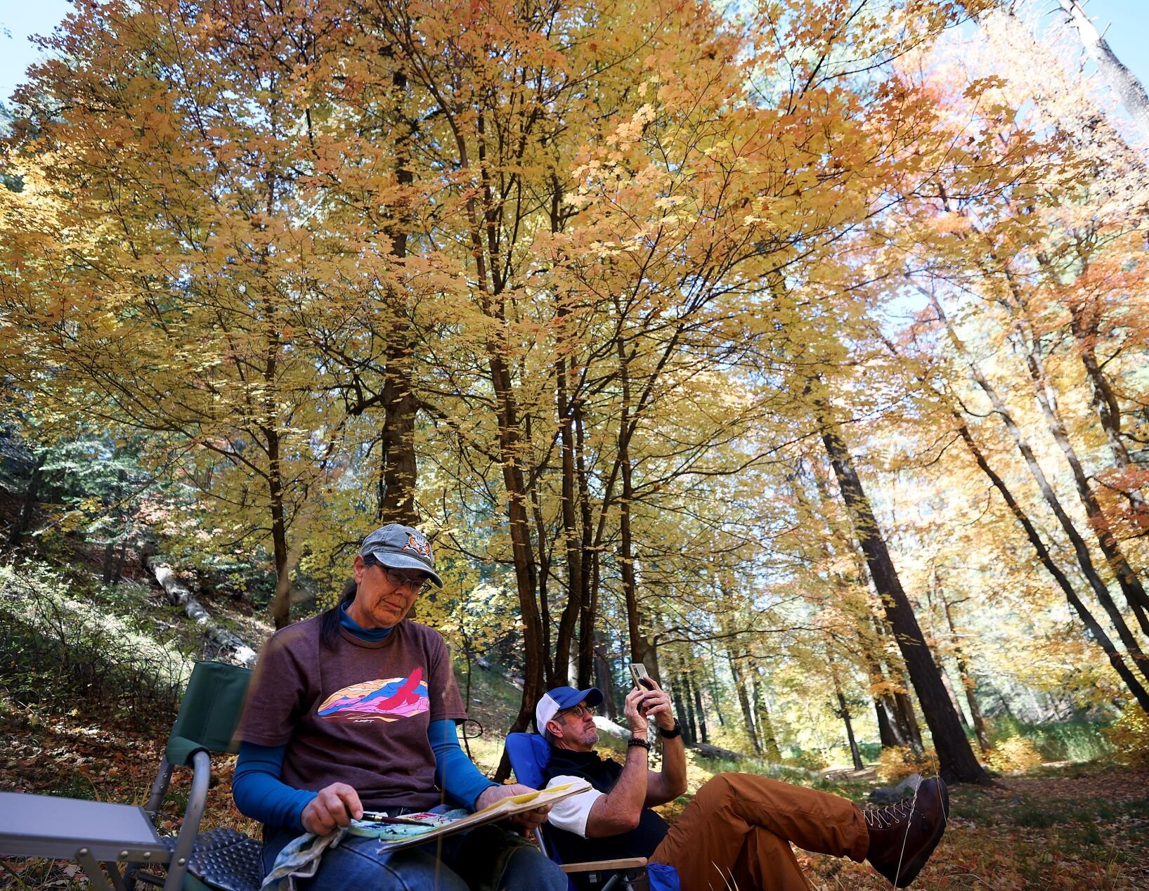 Photos: Mount Lemmon bursts with color as fall season arrives